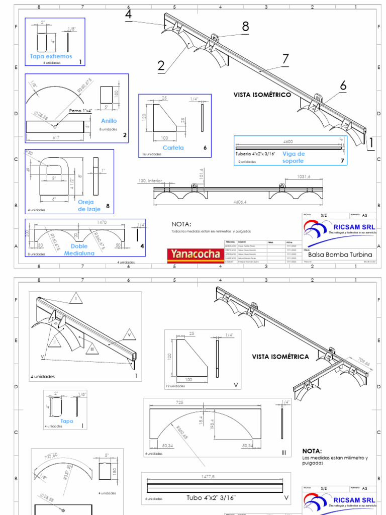 Balsa Bomba Turbina | PDF