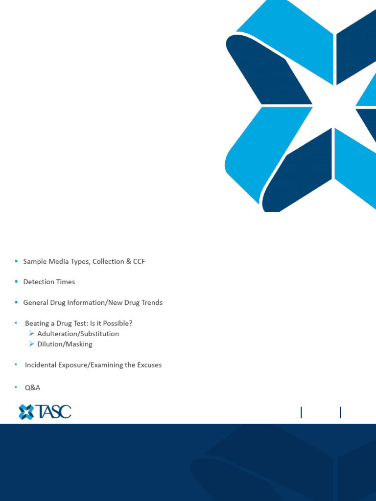 D63 Drug Testing Mythbusters | PDF