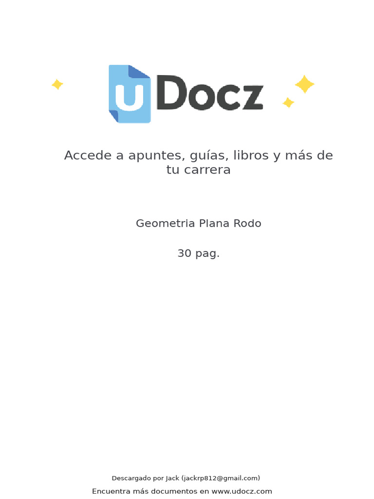 Geometria Plana Rodo 703051 Downloadable 5626832 | PDF | Geometría | Matemáticas
