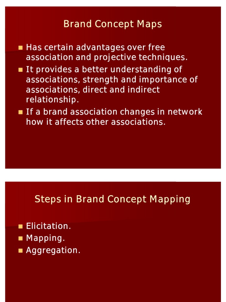 1concept Maps Projective Techniques and ZMET | PDF