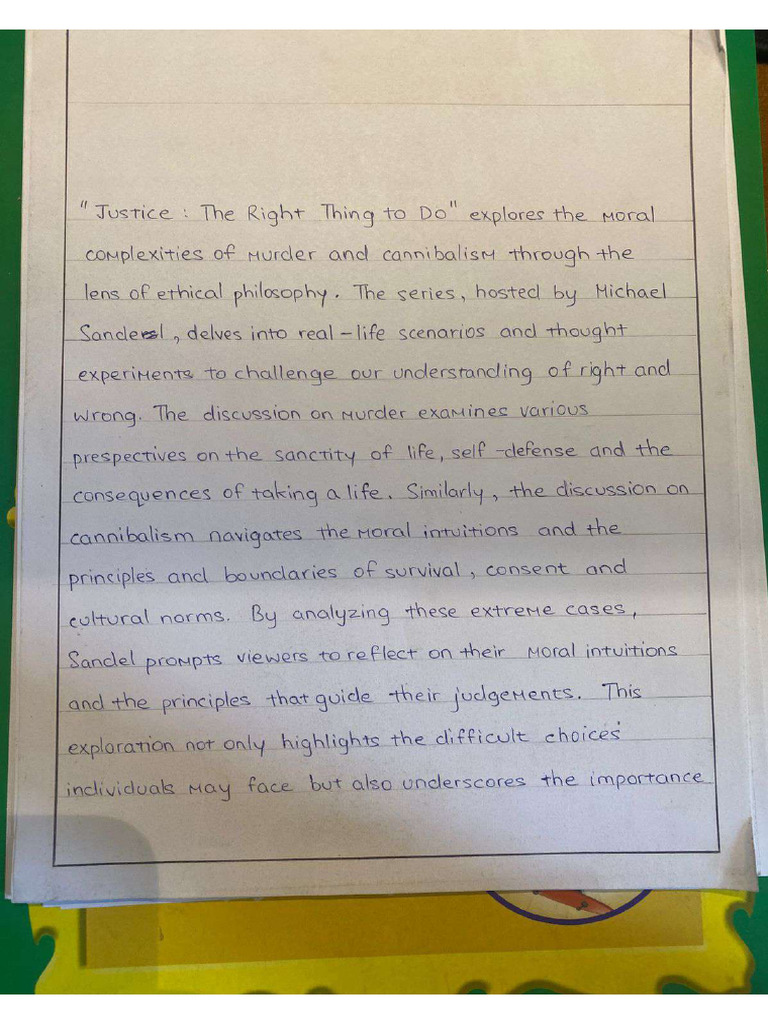 Moral Side of Murder | PDF