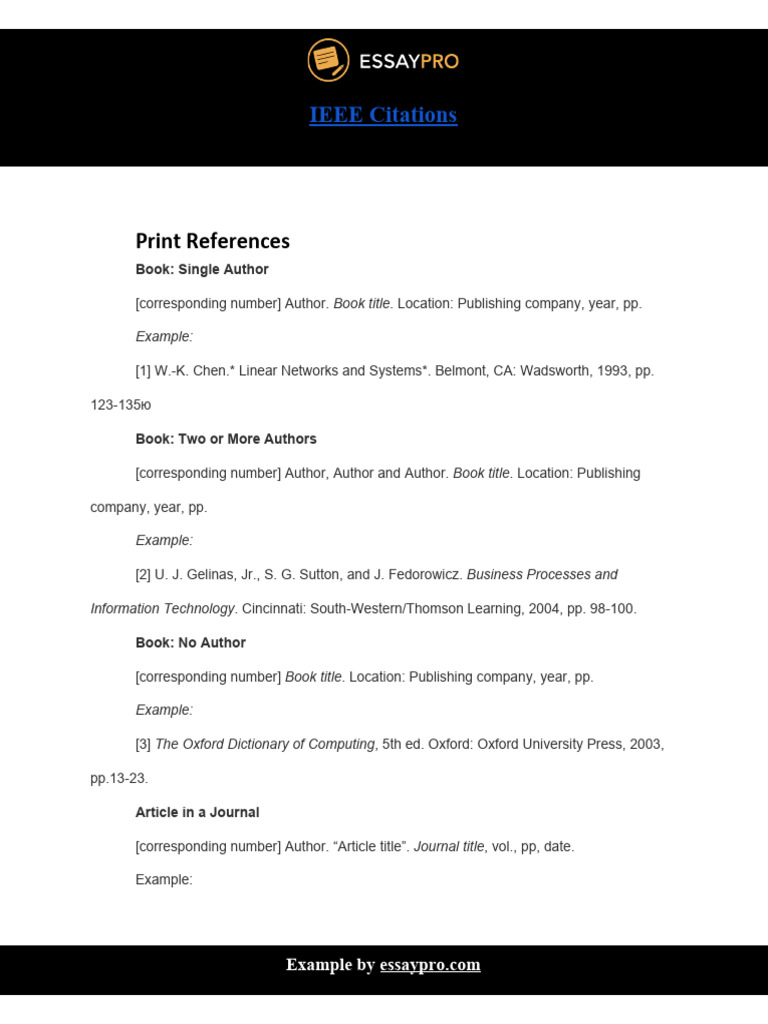 IEEE+Citations | PDF