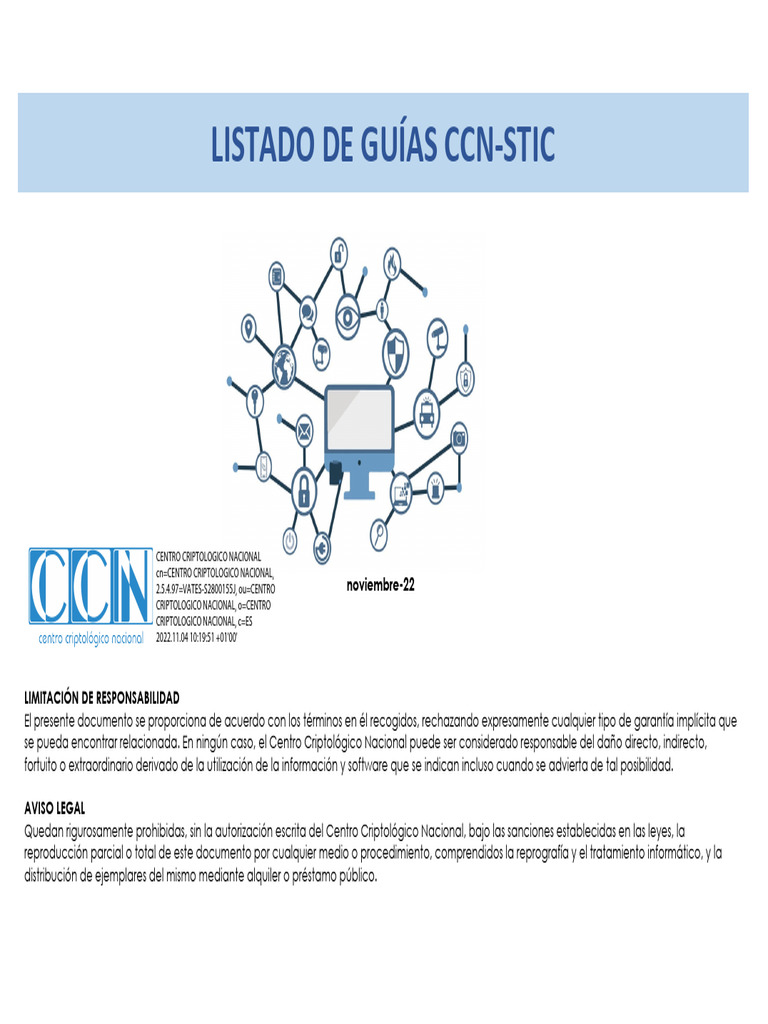Indice Series CCN STIC | PDF