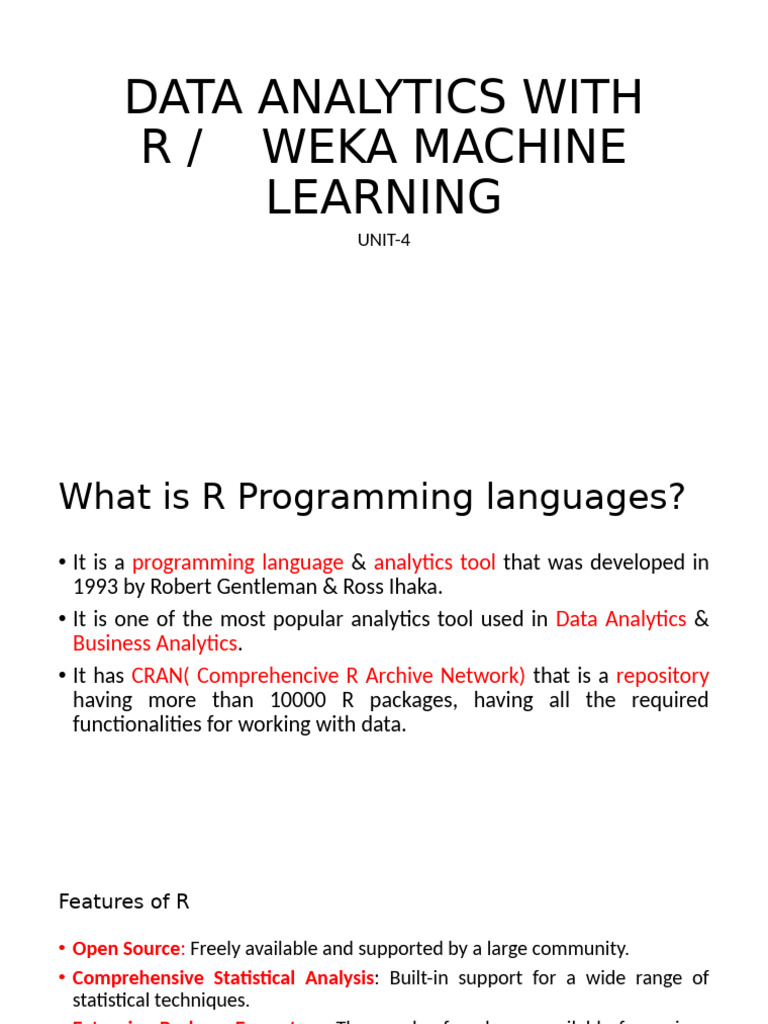 Big-Data Unit-4 | PDF