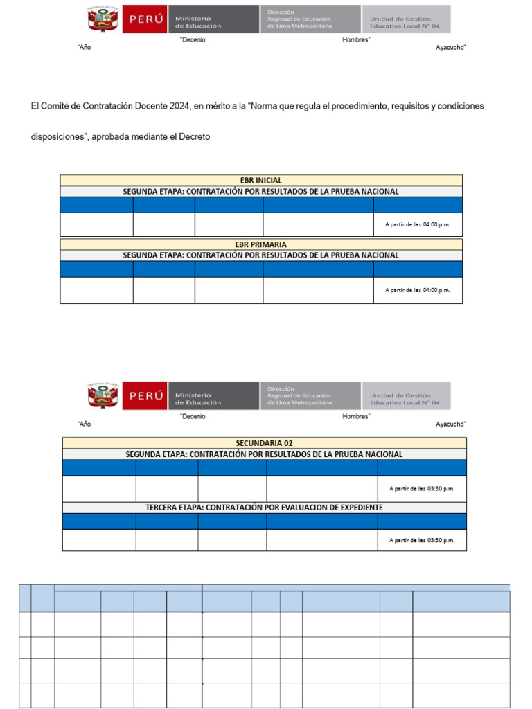 Comunicado Nâ°110-2024-Ccd | PDF