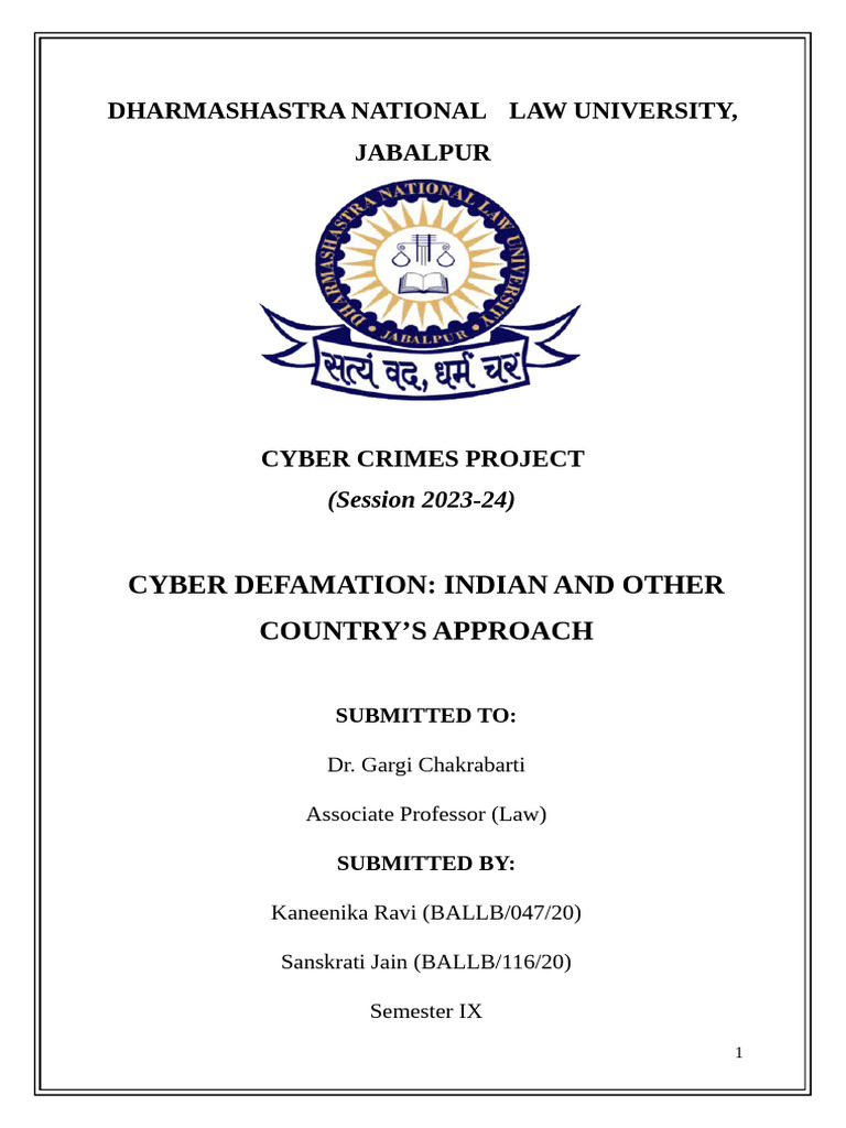 Cyber Crime Project | PDF