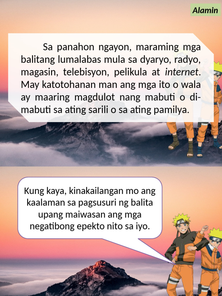 ESP 5 Q1 Module 2 | PDF