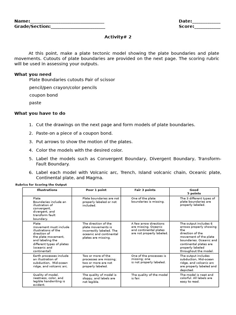 1.science 10-Activity | PDF