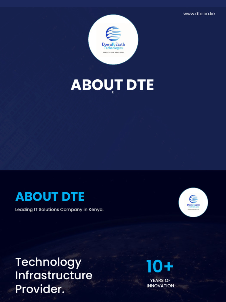 DTE Introduction Presentation Vr3 | PDF