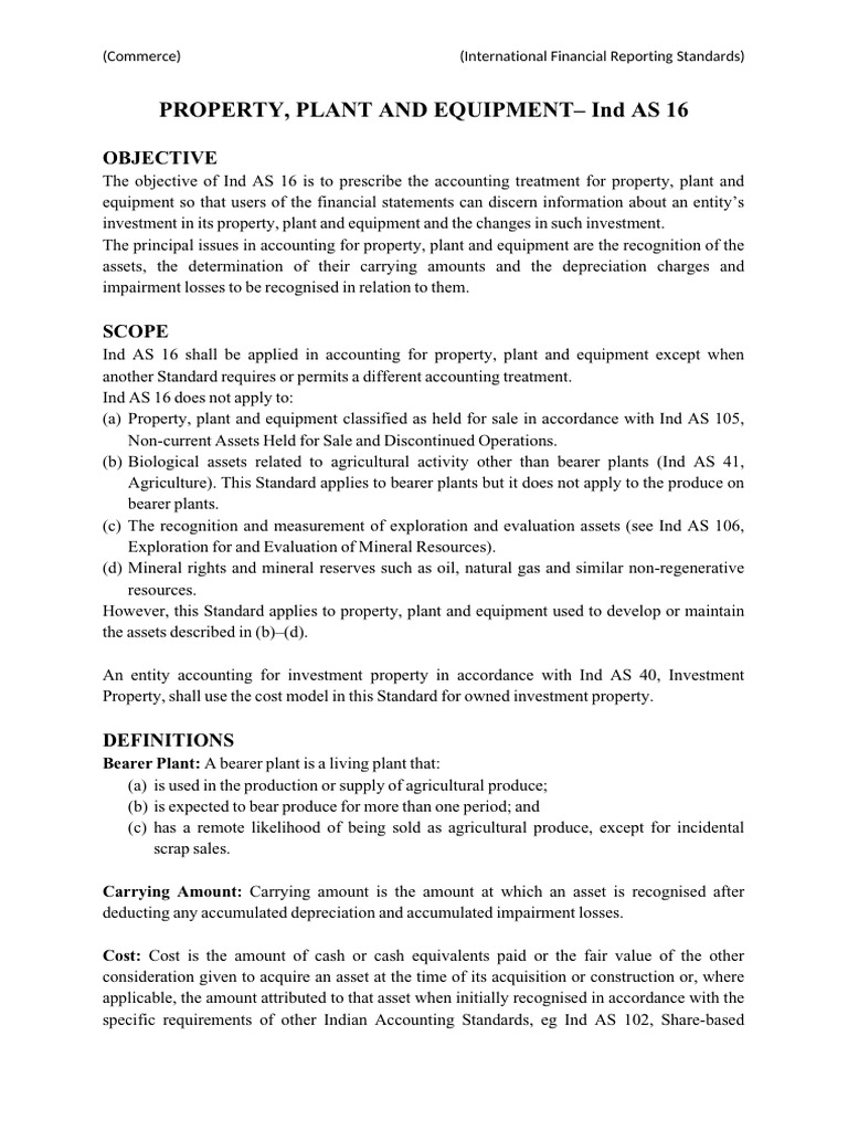 Ch-5 Asset Recognition & Measurement | PDF