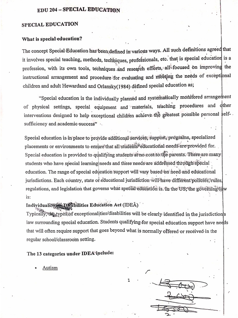 EDU 204 Note-1 | PDF