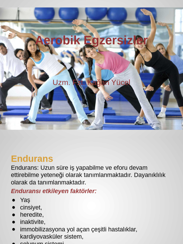 2-Aerobik Egzersizler | PDF