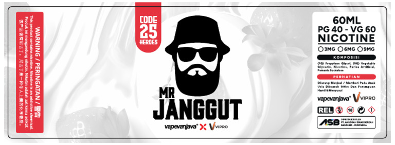 Stiker MR Janggut | PDF
