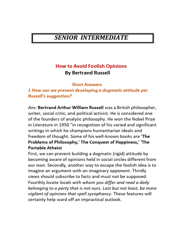 SENIOR ENGLISH LITERATURE NOTES | PDF