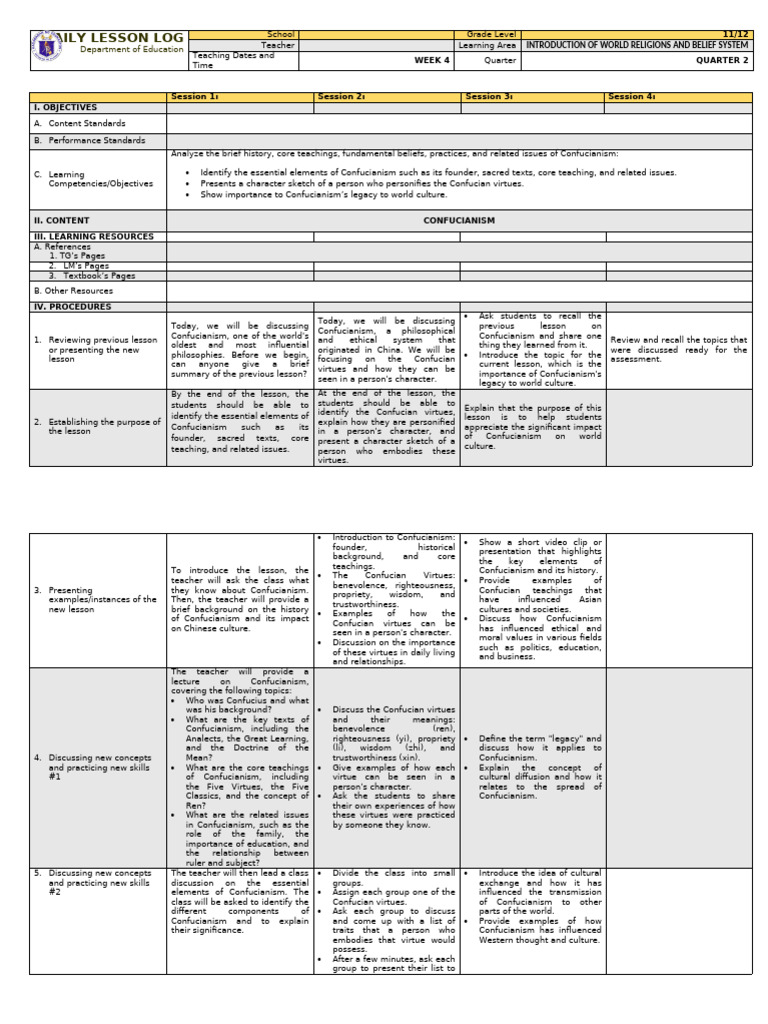 Iwrbs Q2 Week4 | PDF