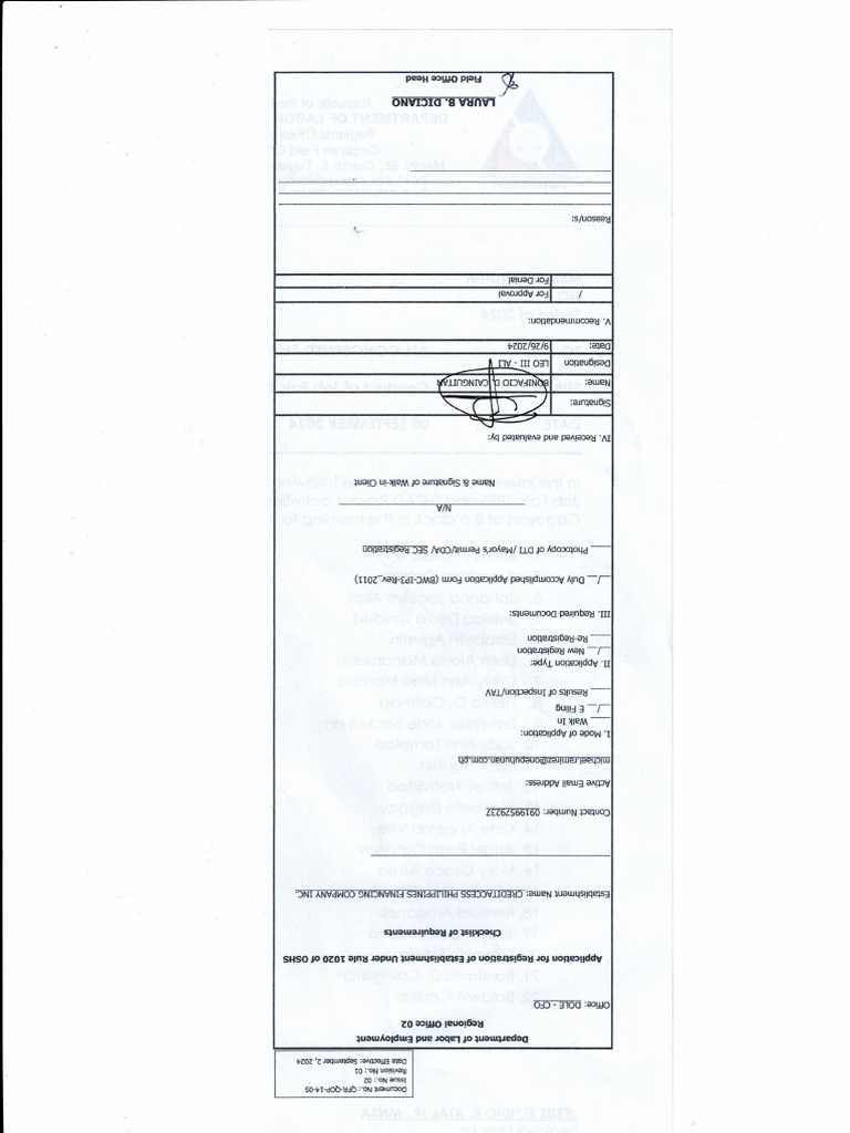 Credit Access Checklist | PDF