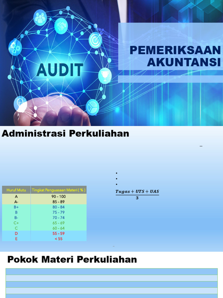 Konsep Dasar Dan Pengertian Audit | PDF