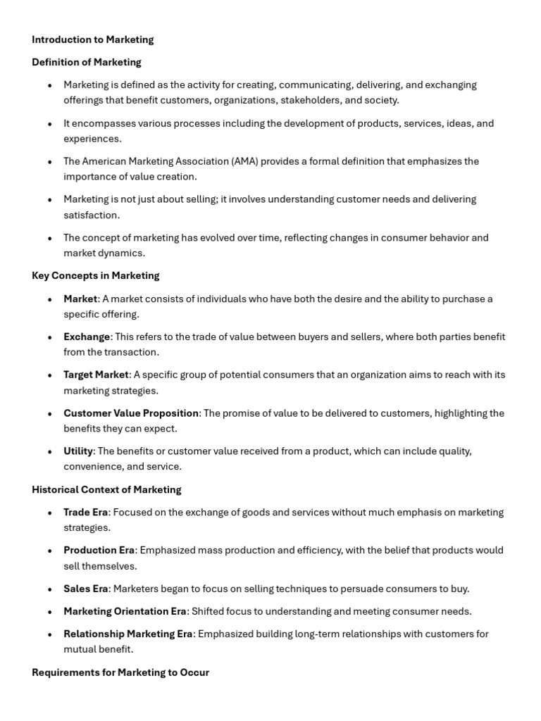MARKETING MIDTERM EXAM SG FROM PPT SLIDES | PDF