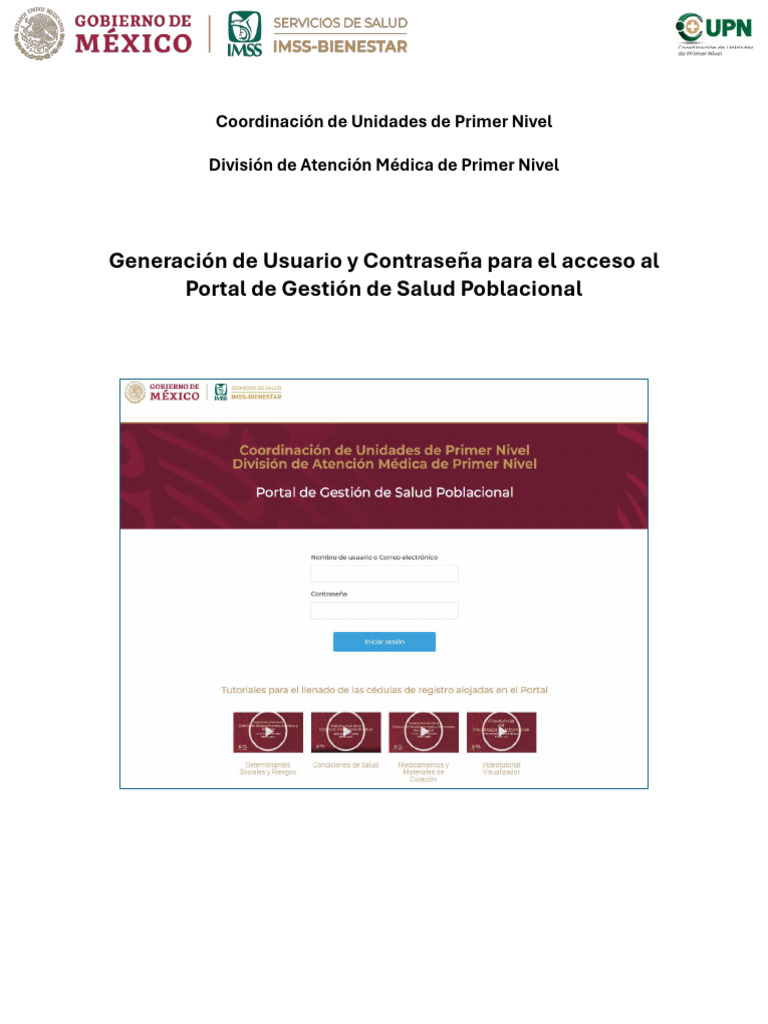 Ingreso PGSP y Cédula Registro | PDF