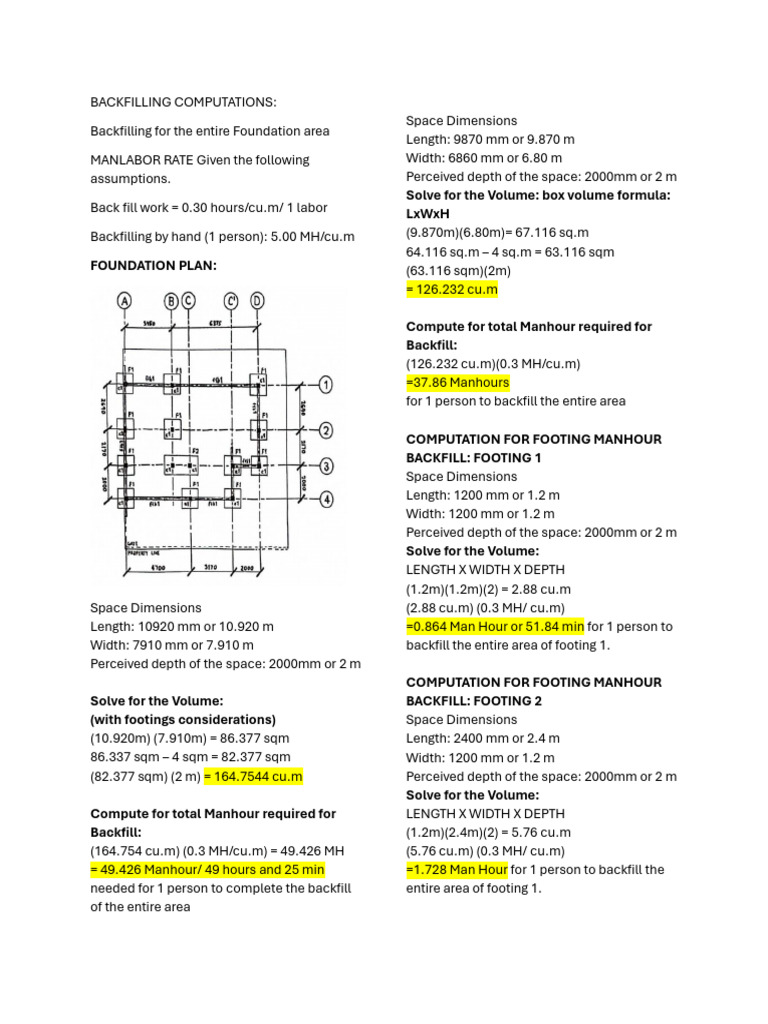 Backfilling Computations | PDF