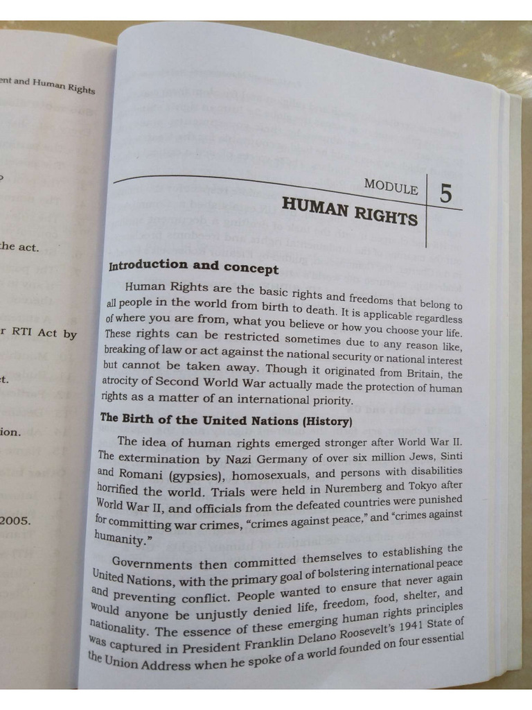 Mod 5 Humanright | PDF