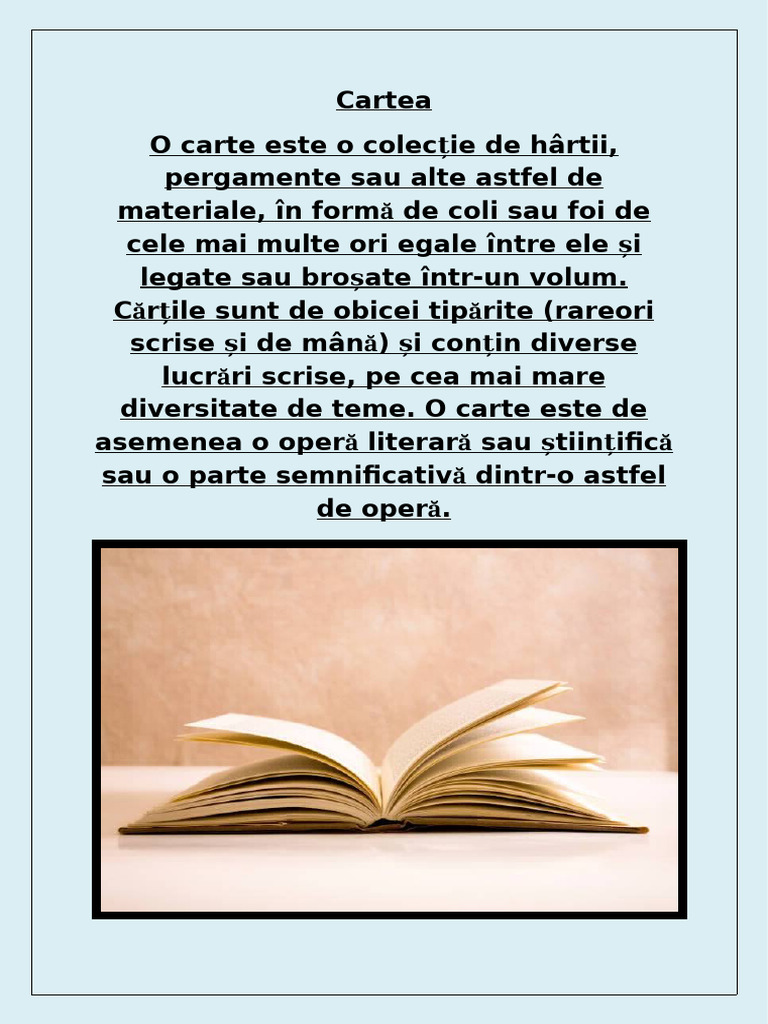 Cartea | PDF