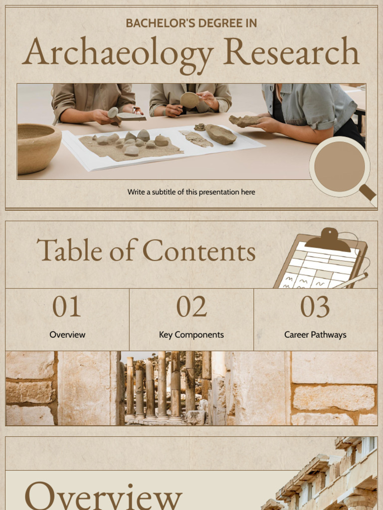 Minimal Paper Bachelor's Degree in Archaeology Research | PDF ...