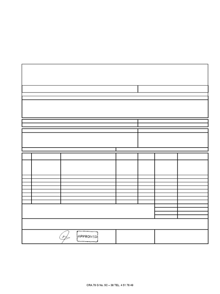 Lista de Embarque | PDF