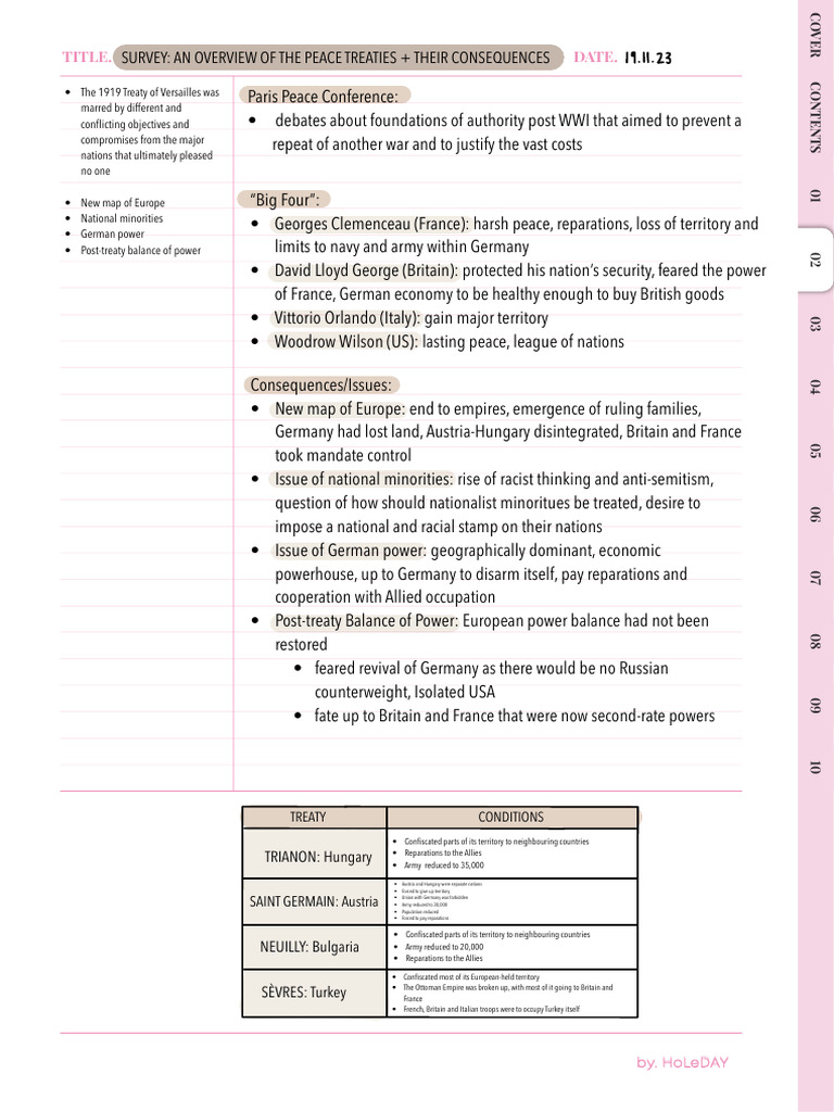 Modern History WWII Notes | PDF
