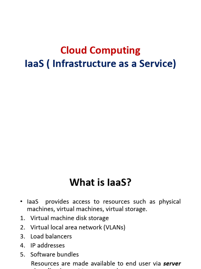 CCE IaaS | PDF