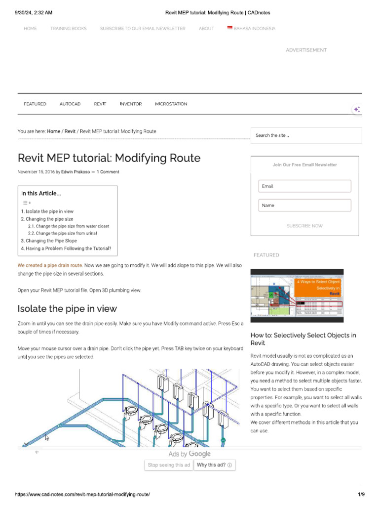 Modifying Route | PDF