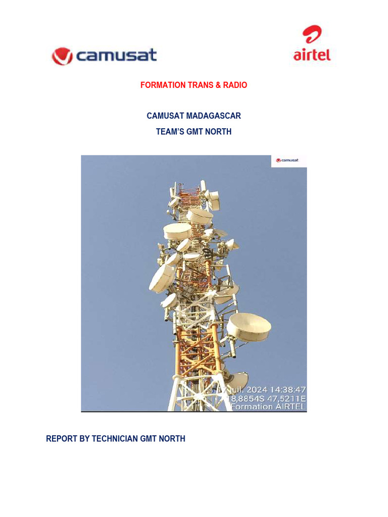 Formation Trans - Radio Airtel Team's GMT North 2024 | PDF