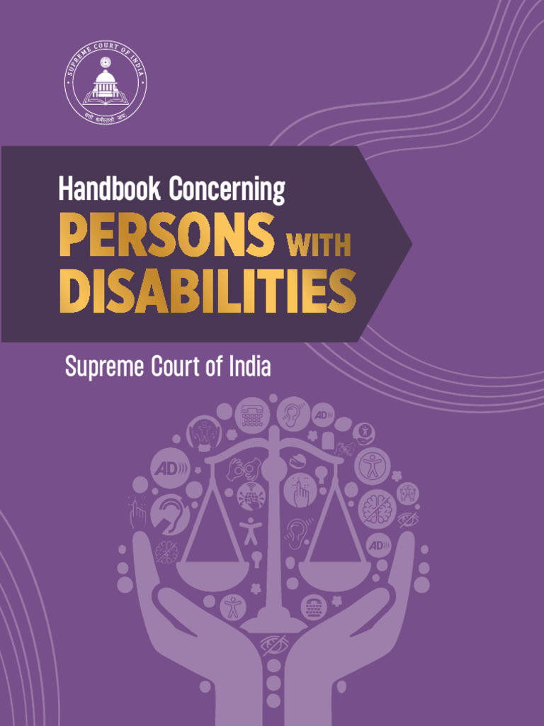Handbook Concerning: Persons Disabilities | PDF