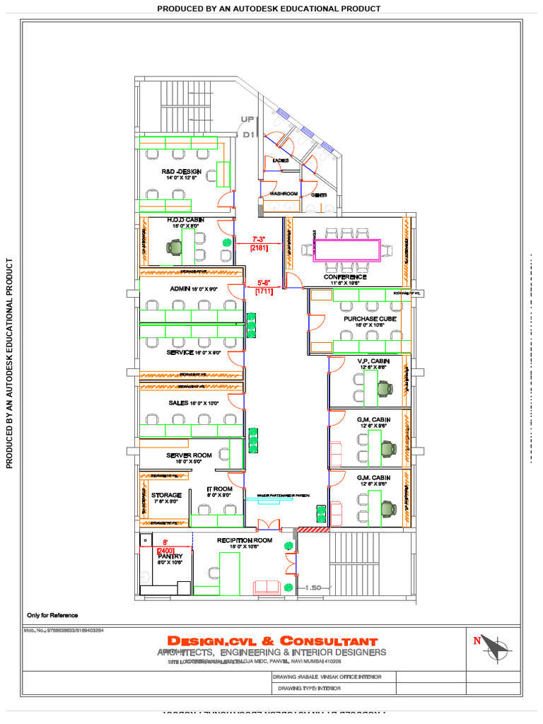 Rabale office first floor interior plan layout16102023 | PDF