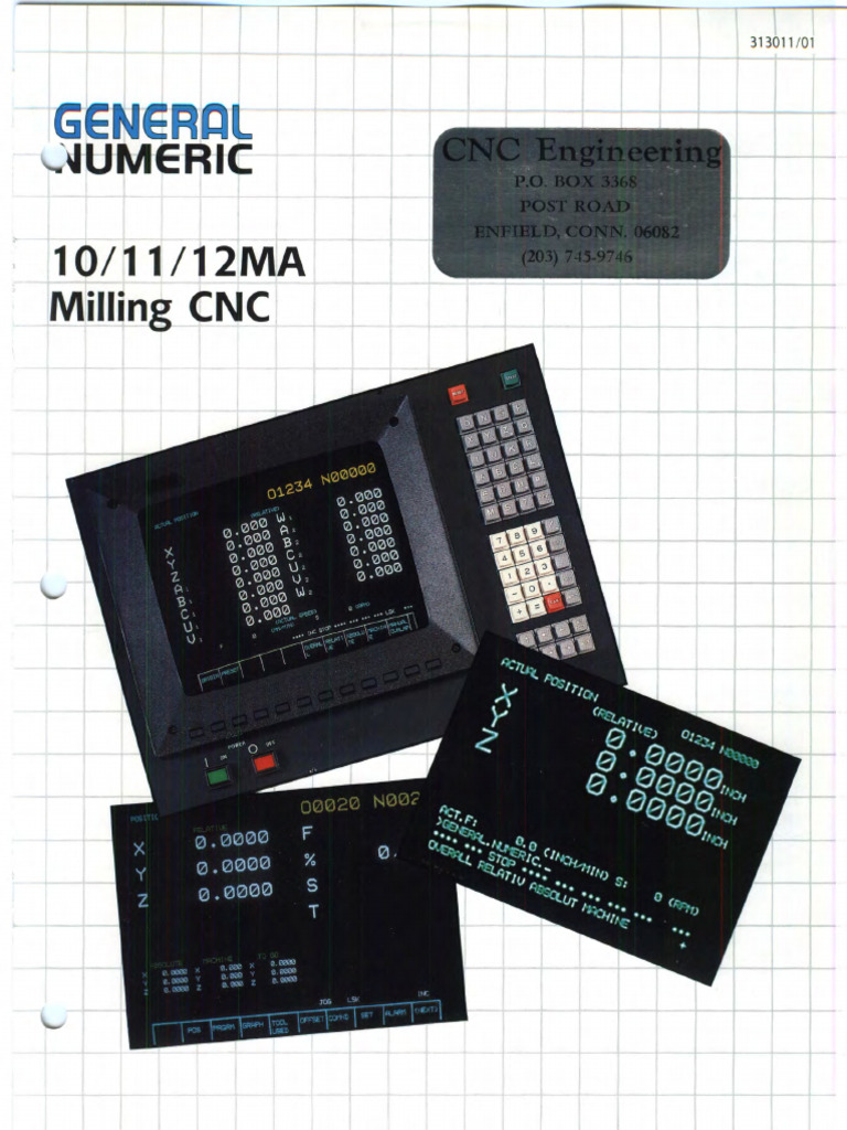 Fanuc CNC 10 11 12MA Brochure | PDF