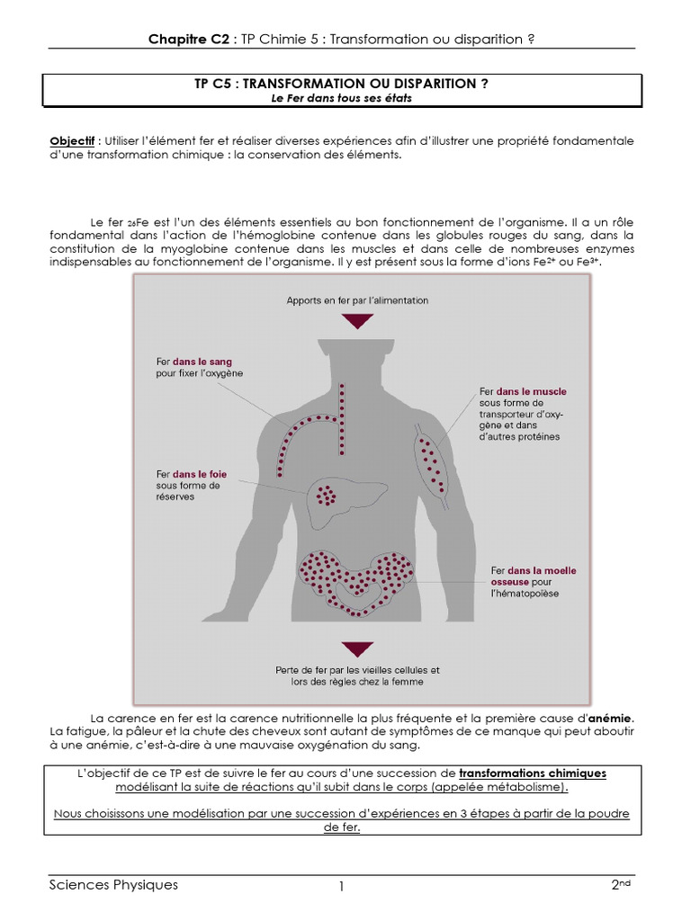 2nd-TPC5 Fer - Loic | PDF | Hydroxide | Chemical Compounds