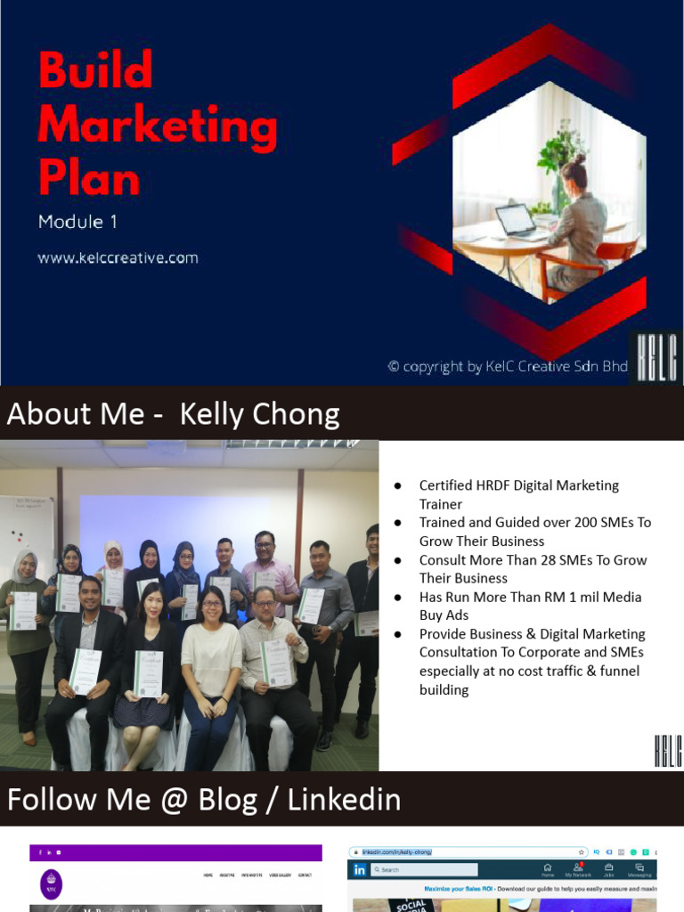 Module 1 Build Marketing Plan | PDF