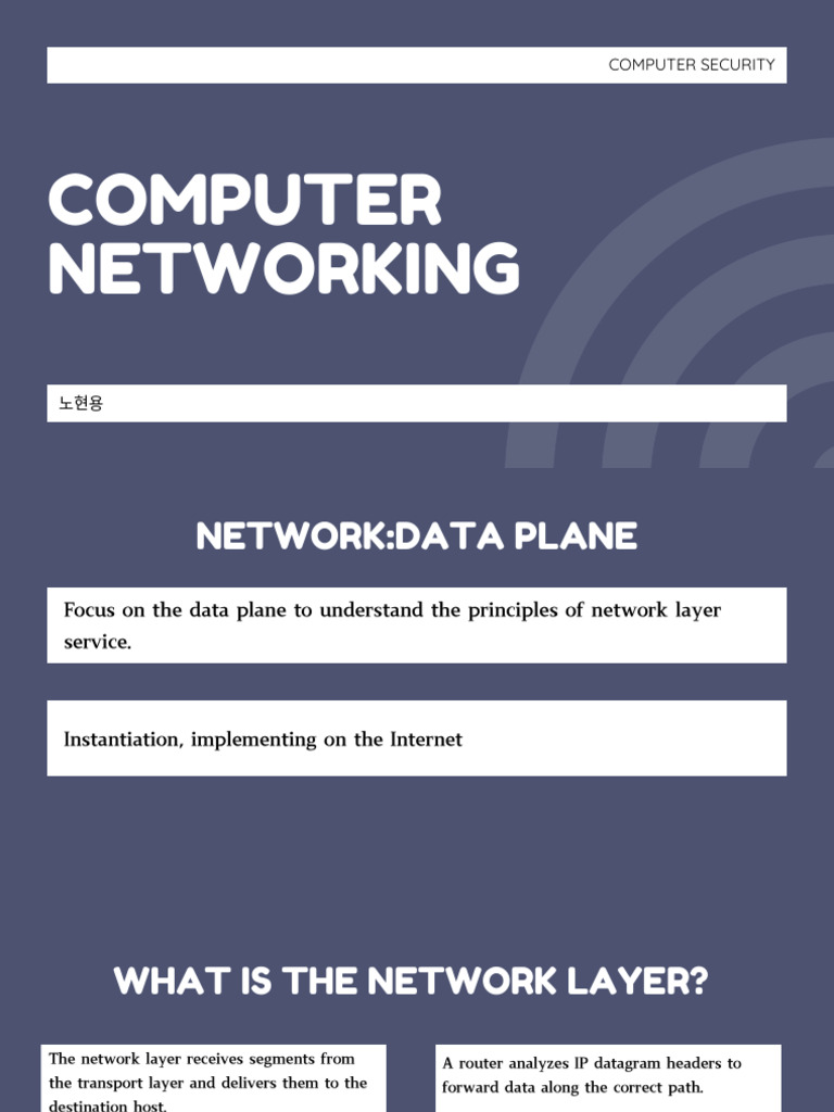 Computer Networks Presentation in Blue Clean Style | PDF | Computer Network | Router (Computing)
