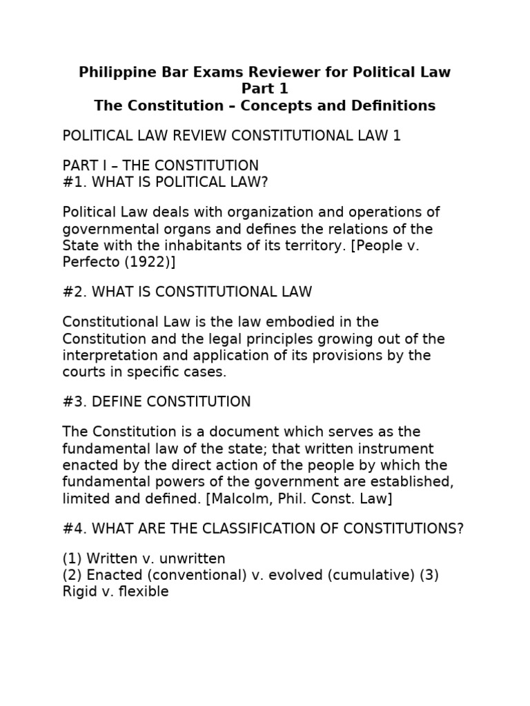 Advanced Constitutional Law | PDF