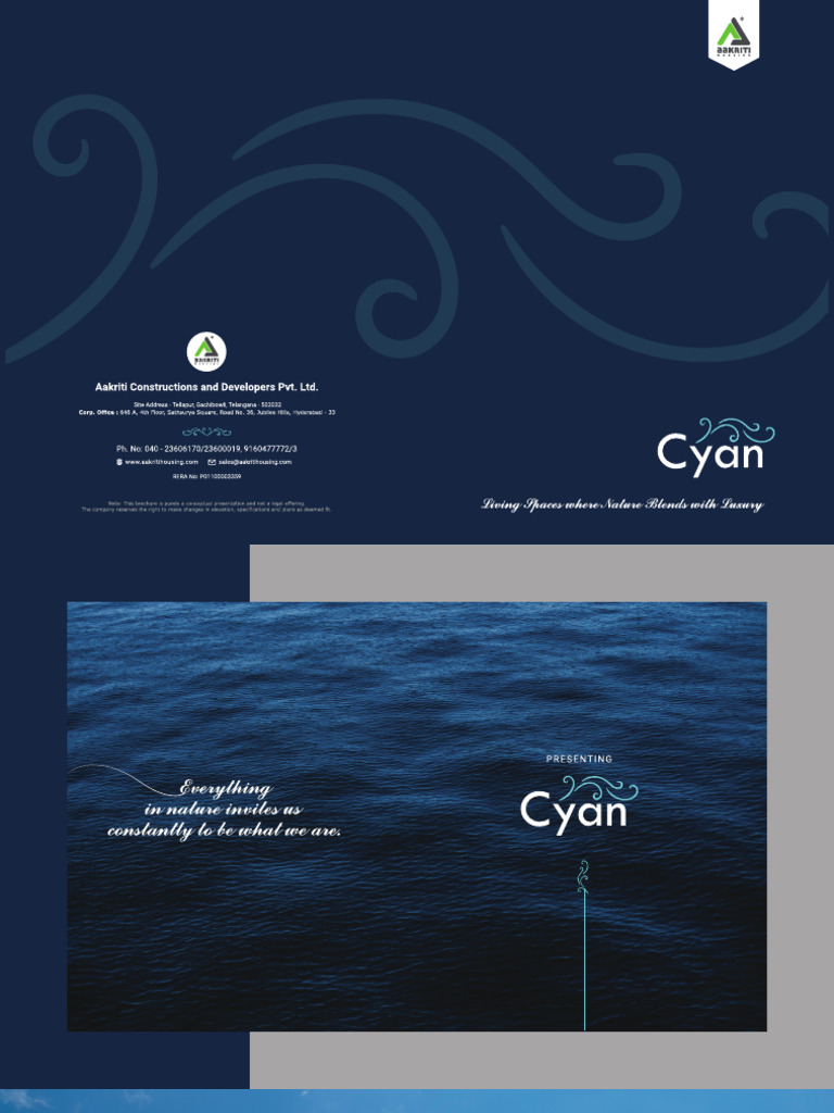 Aakriti Cyan Brochure | PDF