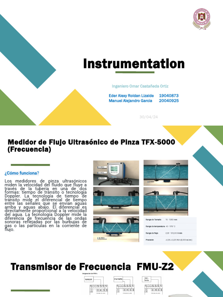 Instrumentation | PDF