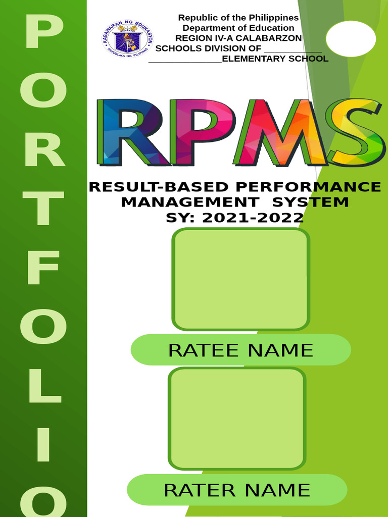 Editable Ppt. RPMS Green | PDF