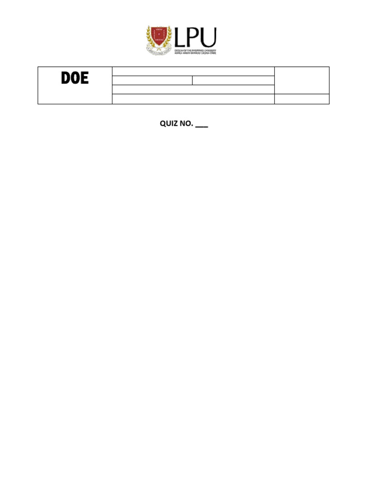 Quiz-Paper-Format-Letter-Size | PDF