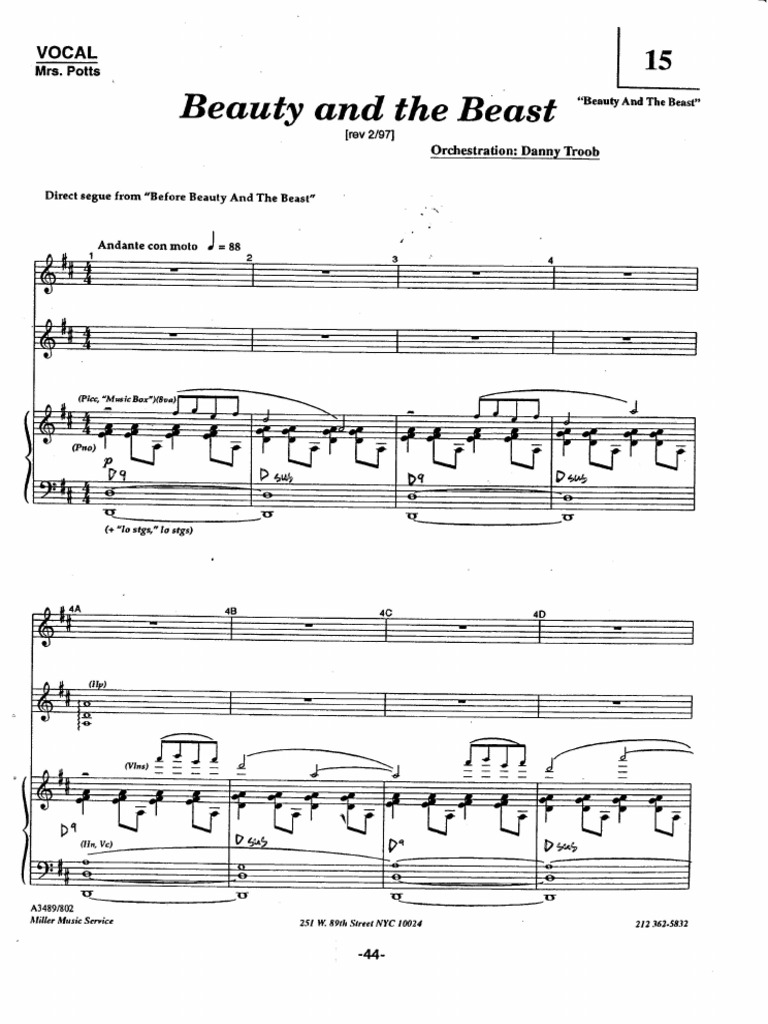 Beauty and the Beast- Beauty and the Beast | PDF