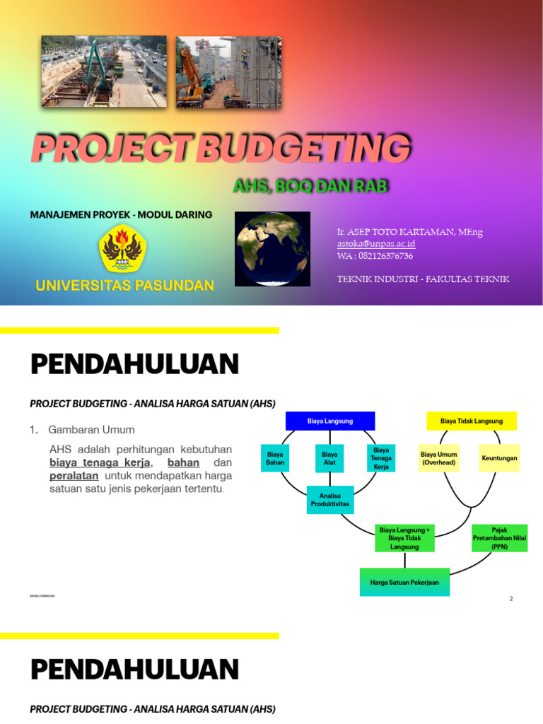 Project Budgeting | PDF