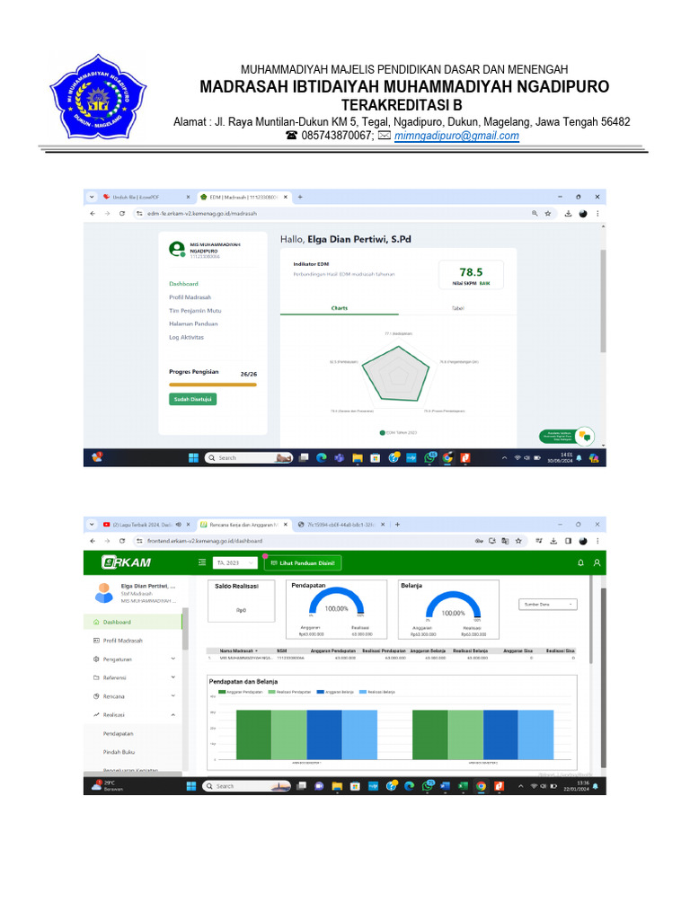 E1.3 Bukti Pengisian Edm | PDF