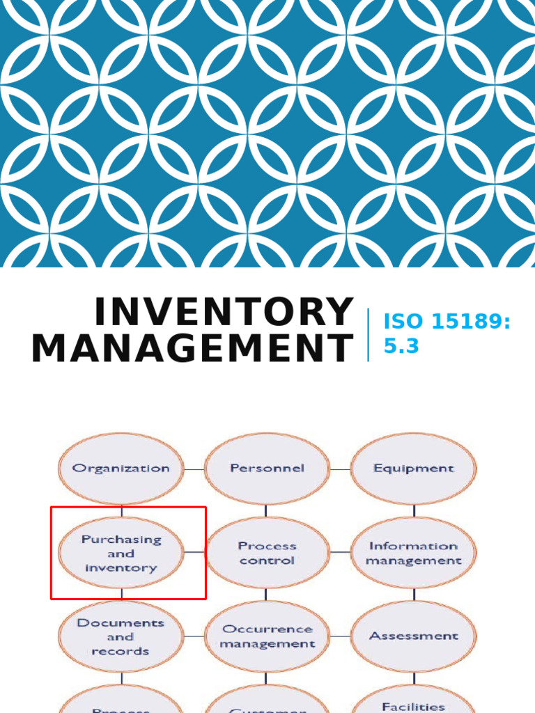 5 Inventory Management QMS | PDF