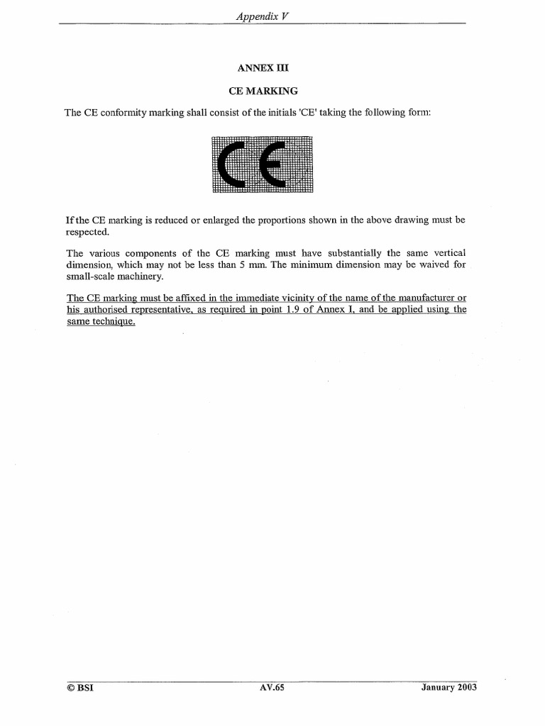 CE Marking | PDF