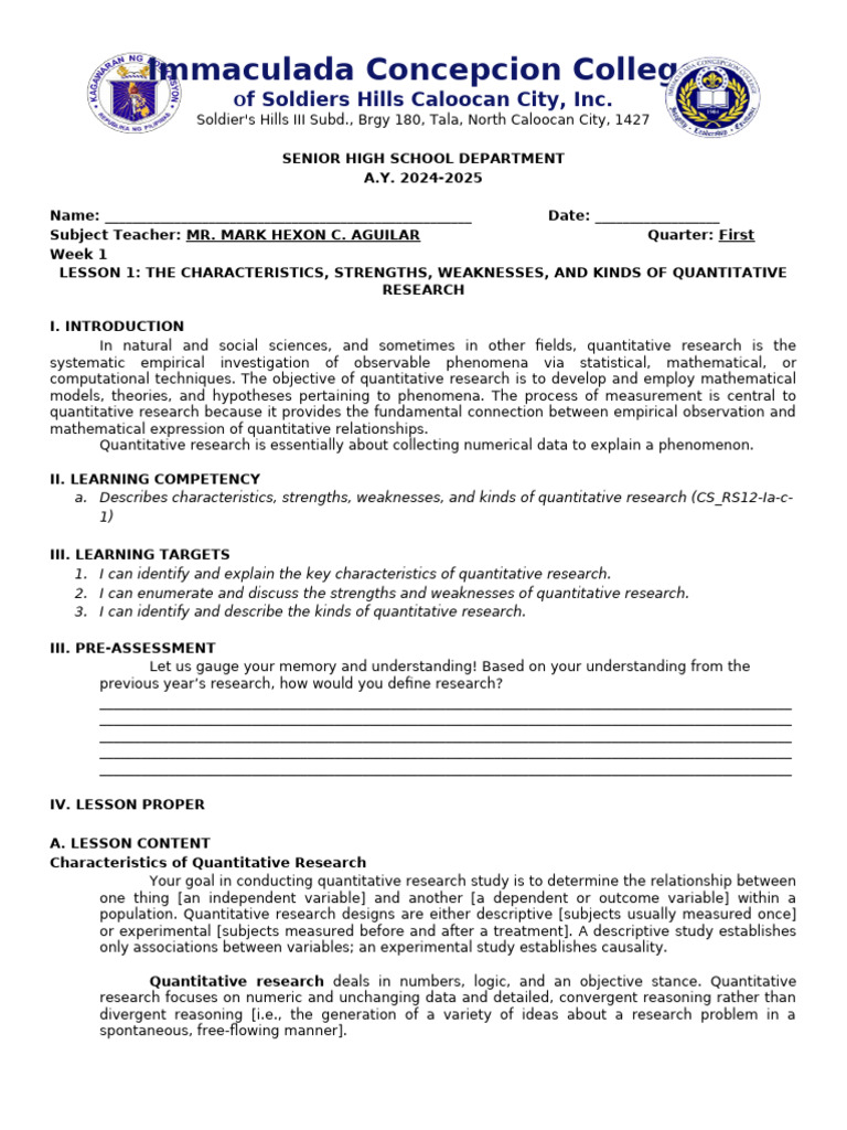 MODULE-1-1 Personal Development | PDF