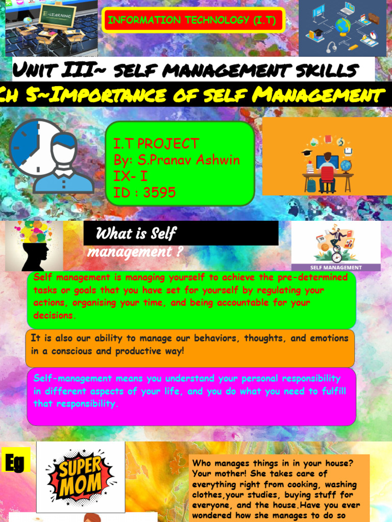 Initiative The First Self Management Skill. | PDF | Behavioural Sciences | Behavior Modification